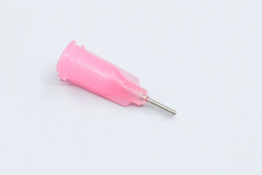 TIP 20 GA General purpose tip ID=0,61mm / 0.024" 0.25" length PINK ...